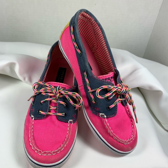 Sperry | Shoes | Sperry Topsider Girls Cruiser Pink Boat Shoe Sz 3m ...